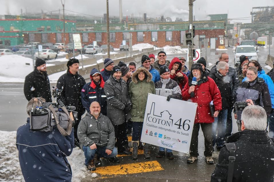 Salaberry-de-Valleyfield: COTON-46 solidaire à CEZinc