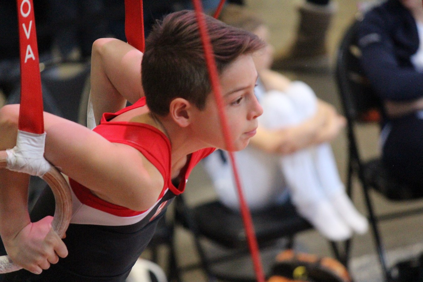 10 garçons du Club Gymini présents à La deuxième Coupe Québec