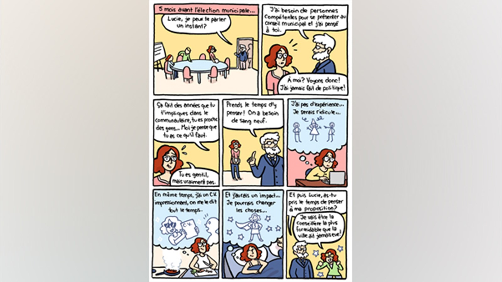 Une bande dessinée pour célébrer la Femme