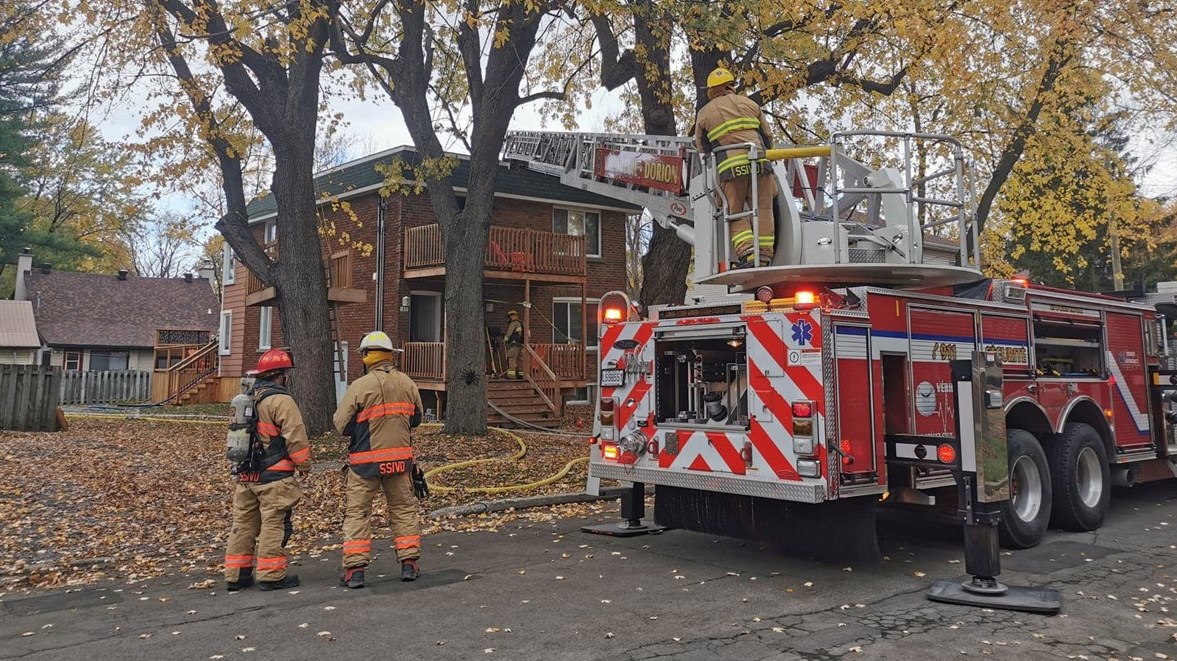 Début d'incendie de nature électrique à Vaudreuil-Dorion