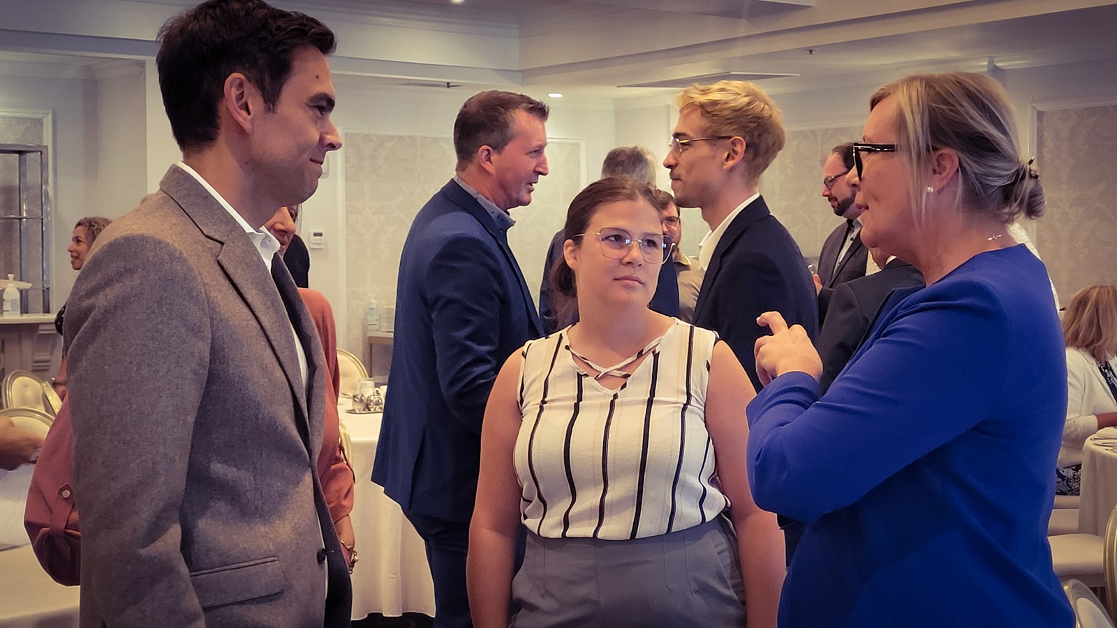 Charles Milliard vient à la rencontre de la communauté d'affaires de ...