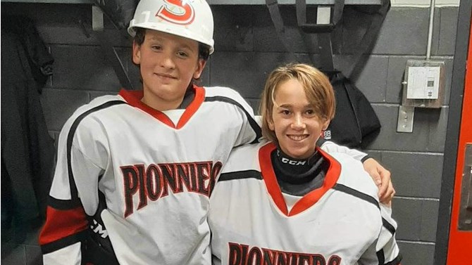 Two wins and a loss this week for the Soulanges Pioneers