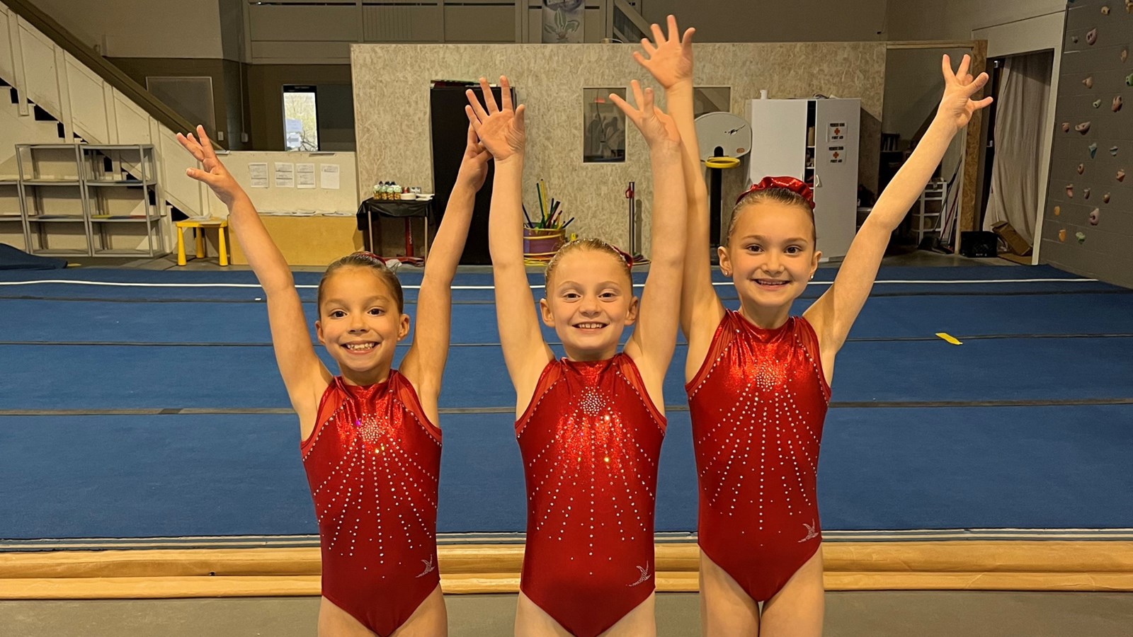 Bons résultats pour les gymnastes de Gymini à Sainte-Catherine