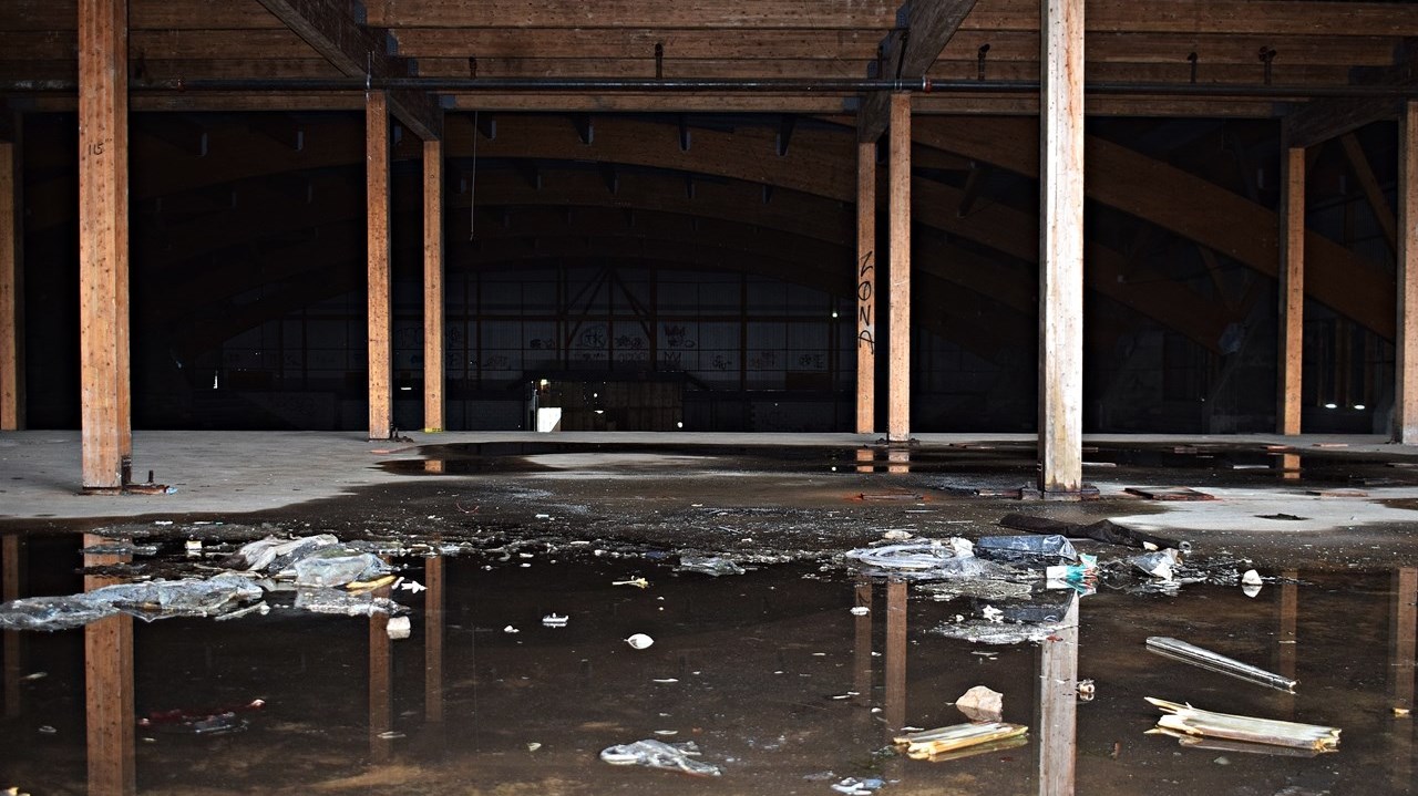 A rare look inside Pincourt's empty arena