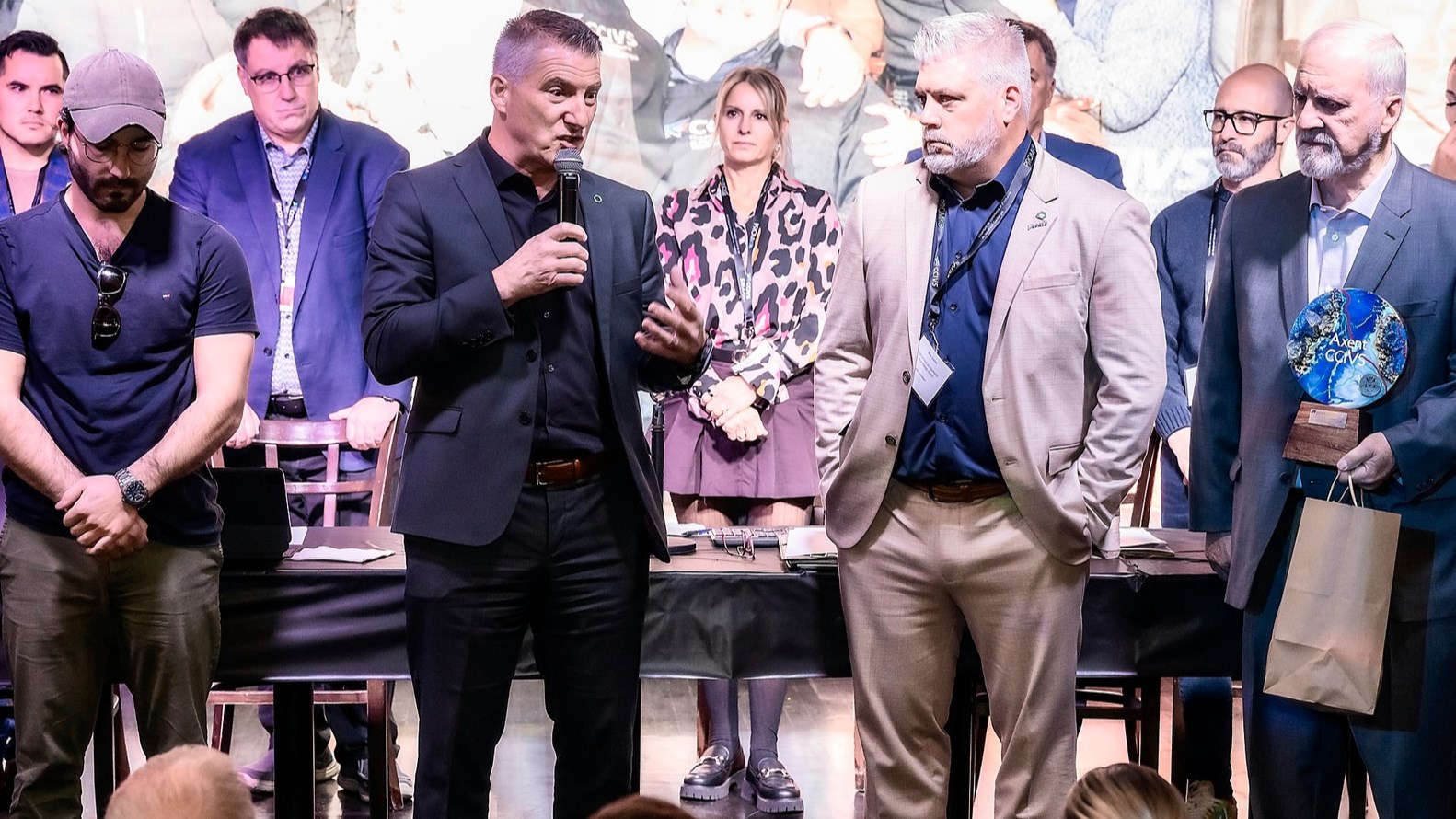 The CCIVS awards a posthumous Axent to Mathieu Miljours