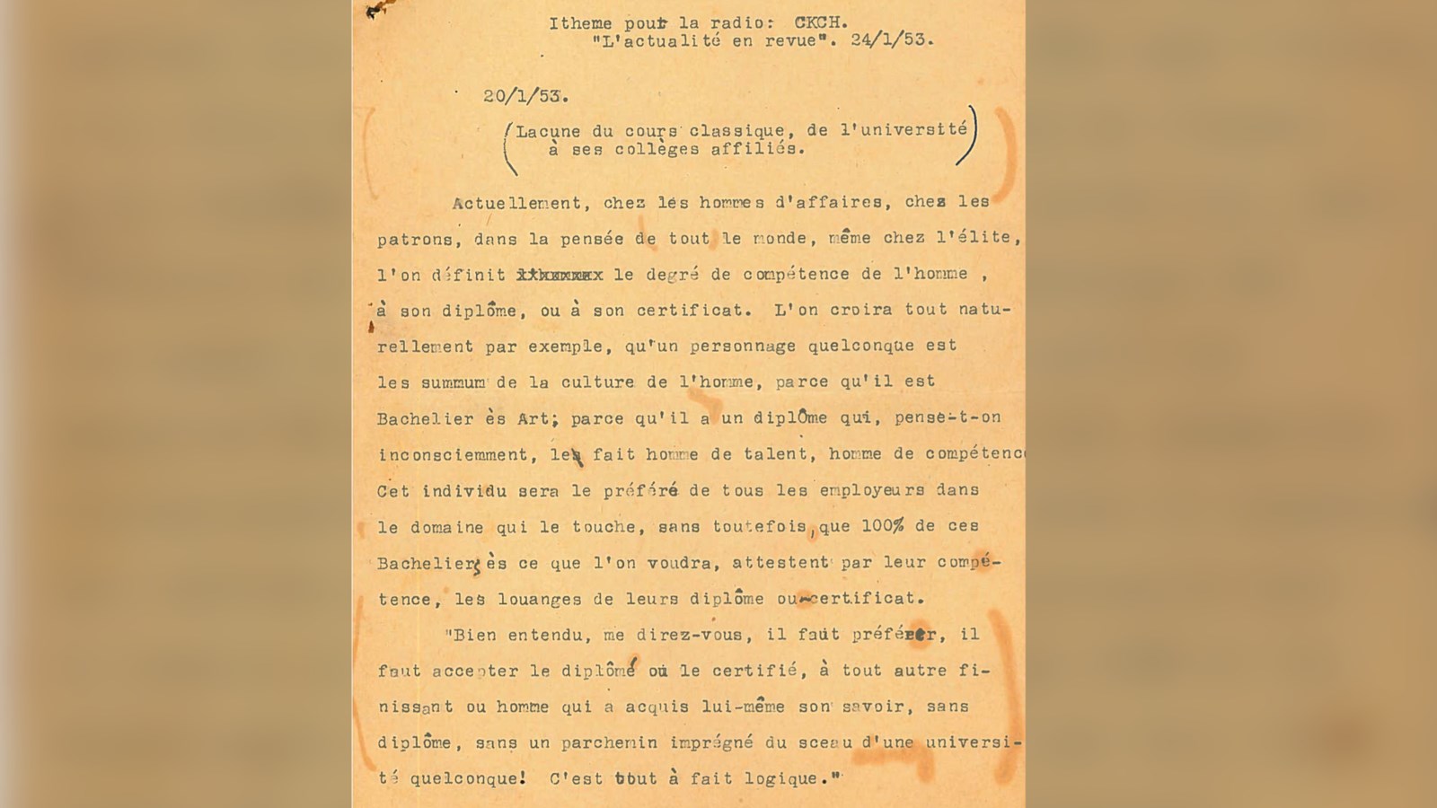 Connaissez-vous… Pierre Patry, l’homme de théâtre et de radio