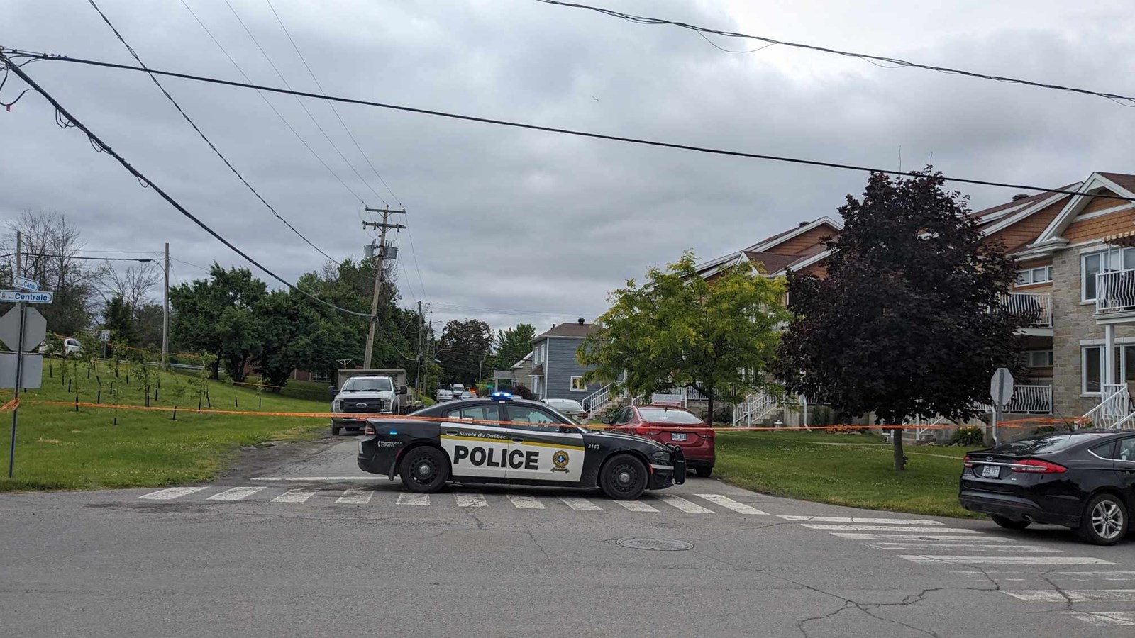 A man was shot in Pointe-des-Cascades