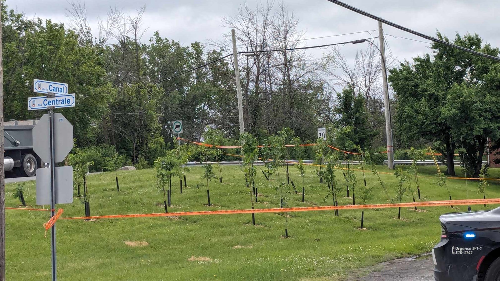 A man was shot in Pointe-des-Cascades