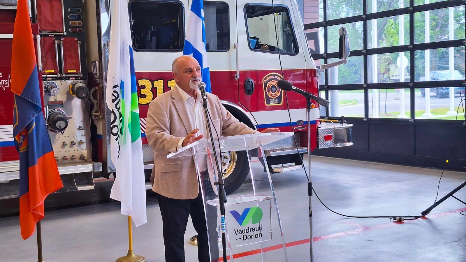 Vaudreuil-Dorion inaugurates its new fire station