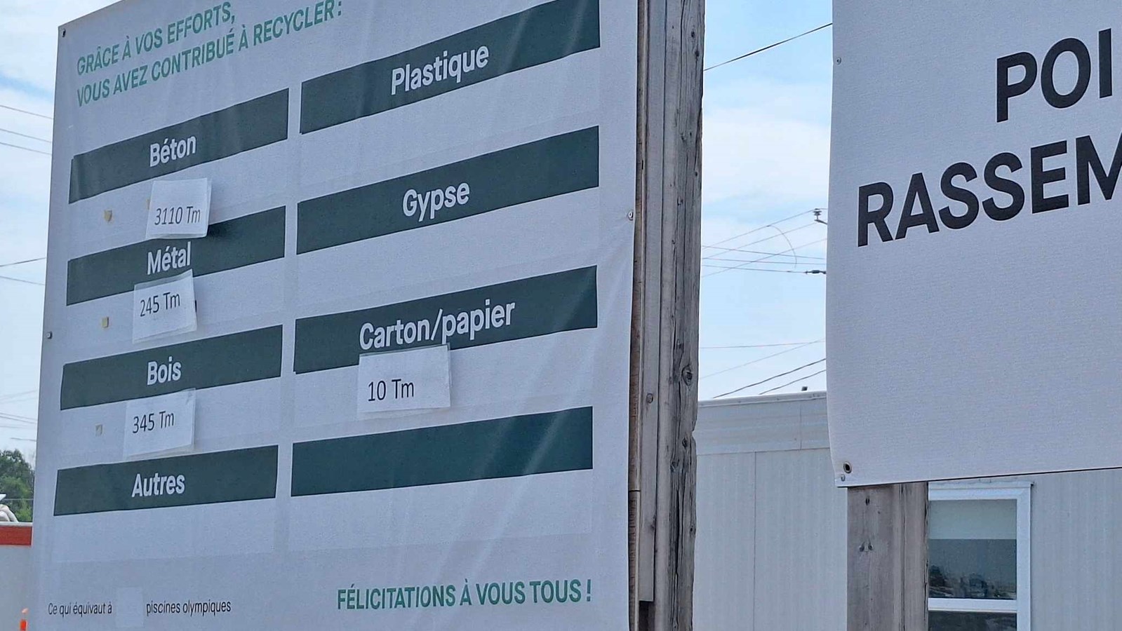 Hôpital de Vaudreuil-Soulanges: La construction vue de l'intérieur