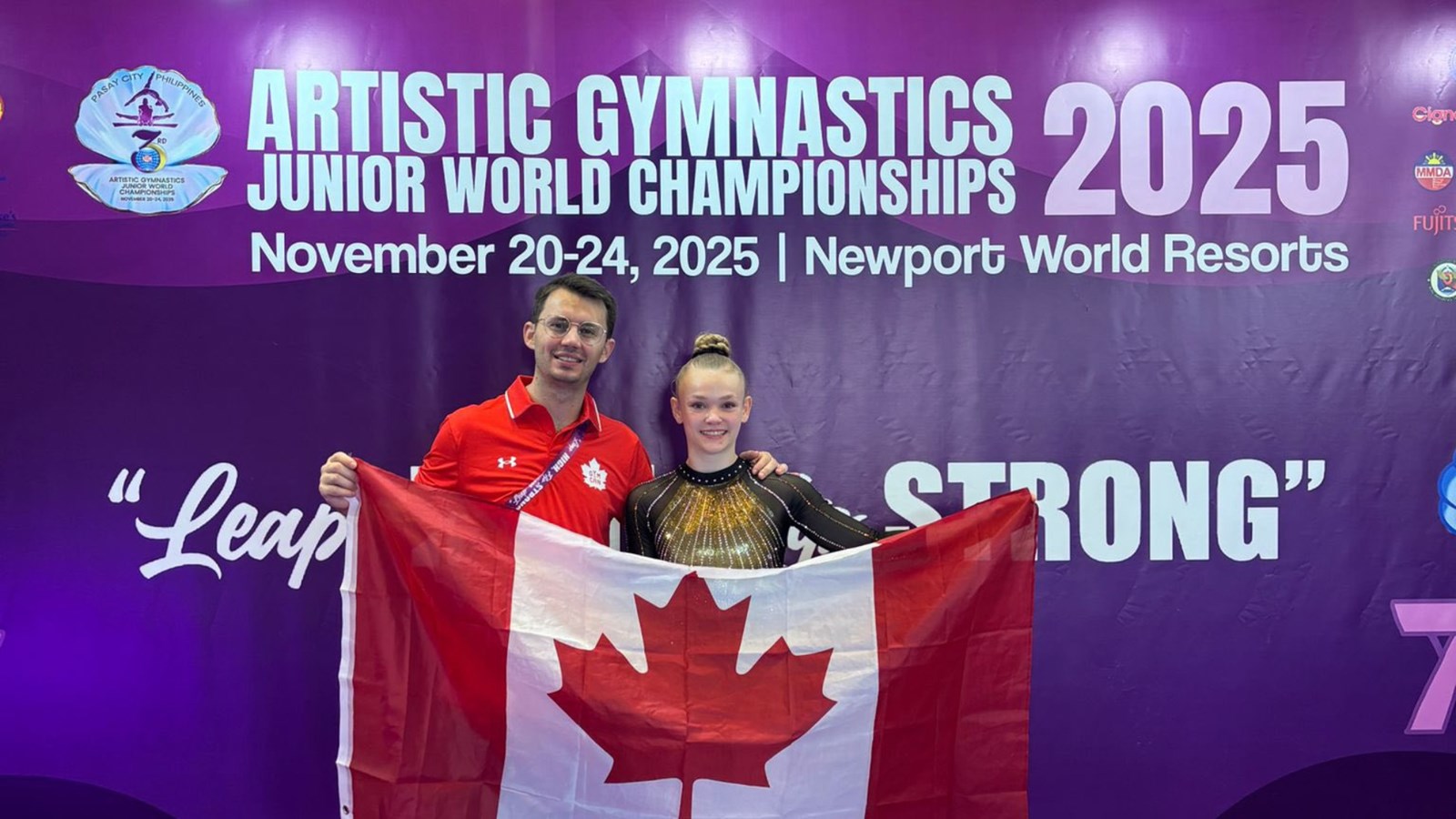 Bilan d'une année bien remplie pour la gymnaste Coralie Demers