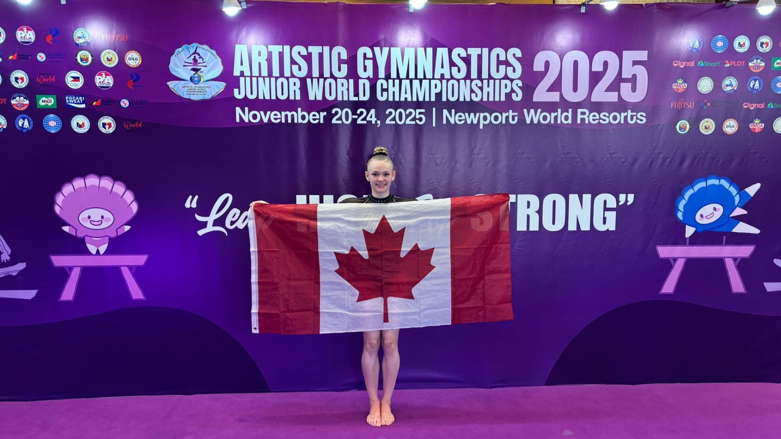 Bilan d'une année bien remplie pour la gymnaste Coralie Demers