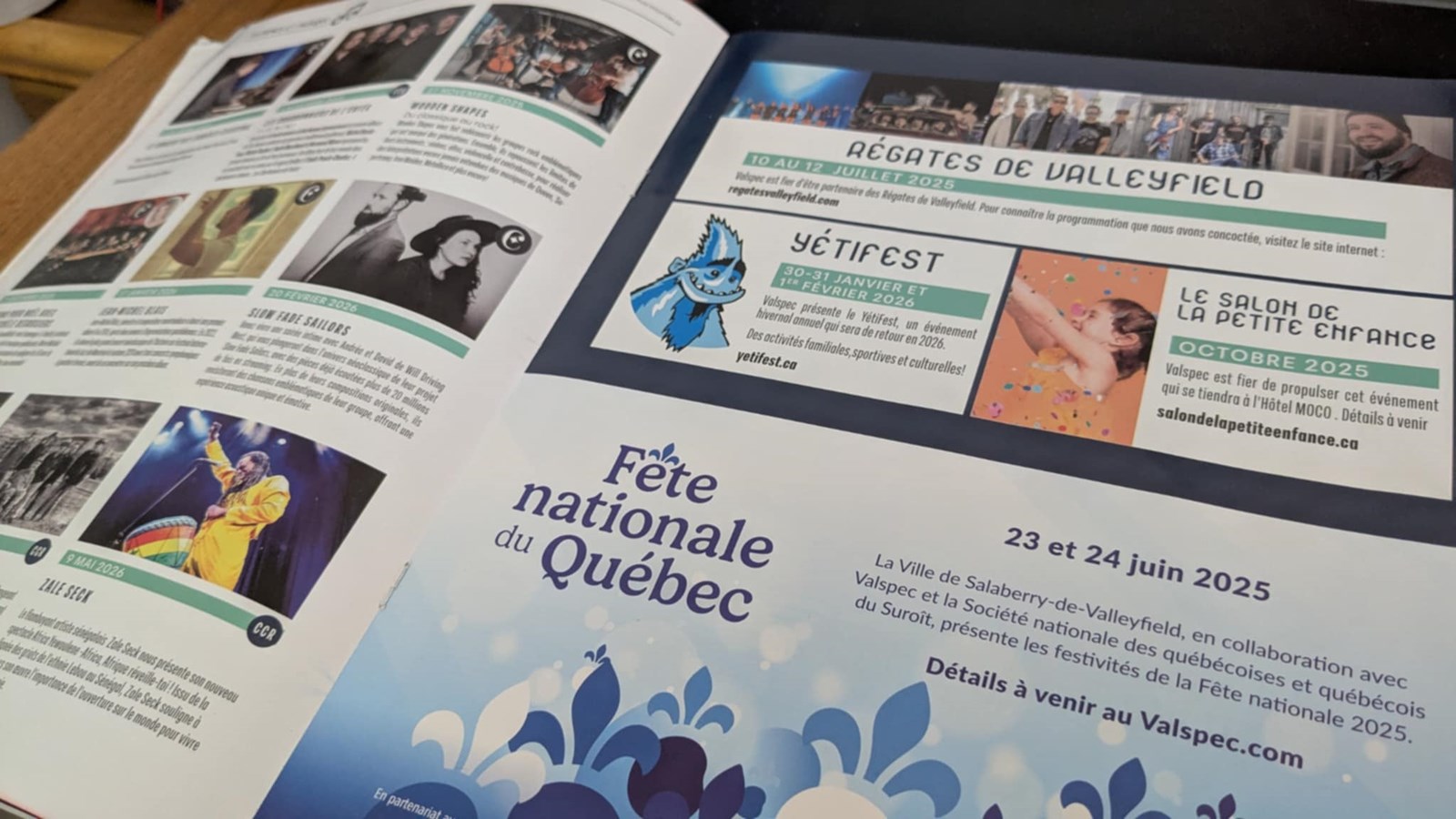 Valspec lève le voile sur sa programmation 2025-2026