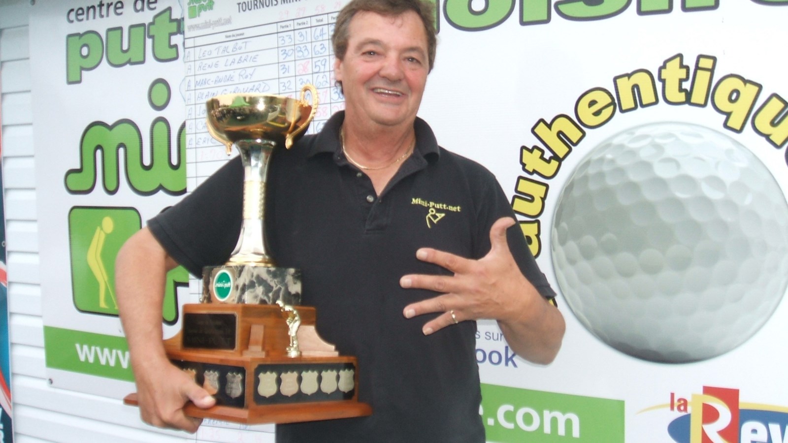 Carl Carmoni, infatigable ambassadeur du Mini-Putt