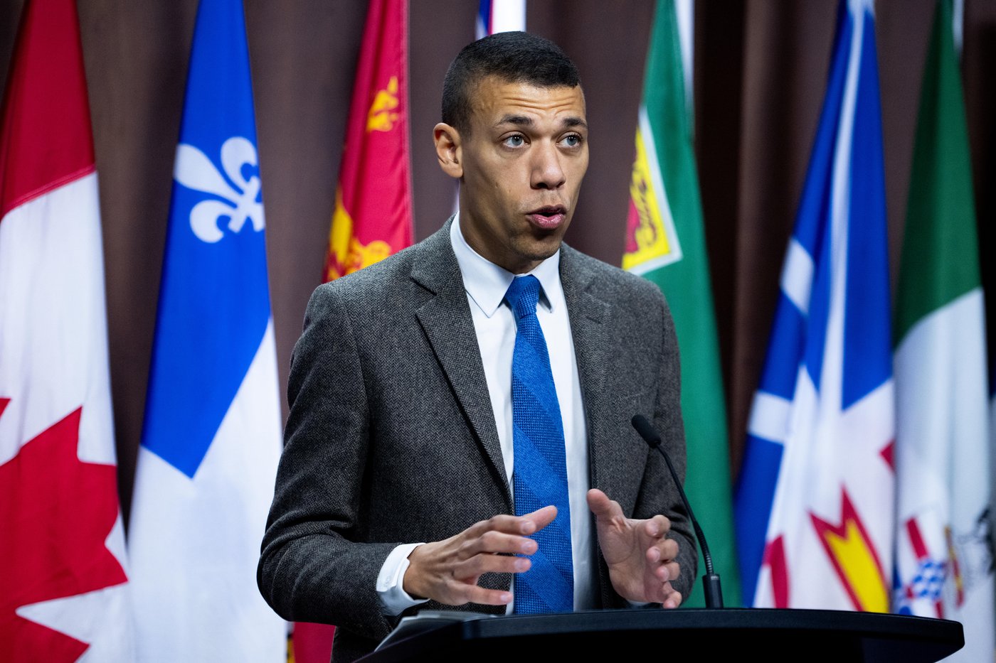 Jonathan Pedneault reprend ses fonctions comme chef adjoint du Parti vert